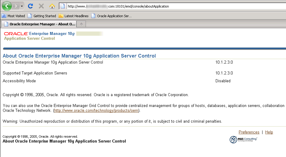 Oracle Application Server Version Verify 10g Upgrade To Oracleas 1023 For Portal 10142 4647