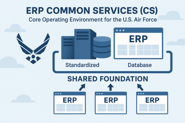Agile ERP Implementation: Transforming Air Force Common Services | M&S ...