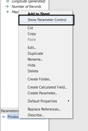 Dimension Filters in Tableau