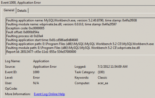 Resolving “MySQL Workbench has stopped working” Error Message ...